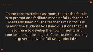 Lesson 4_ Constructivist theory PowerPoint | PPTX