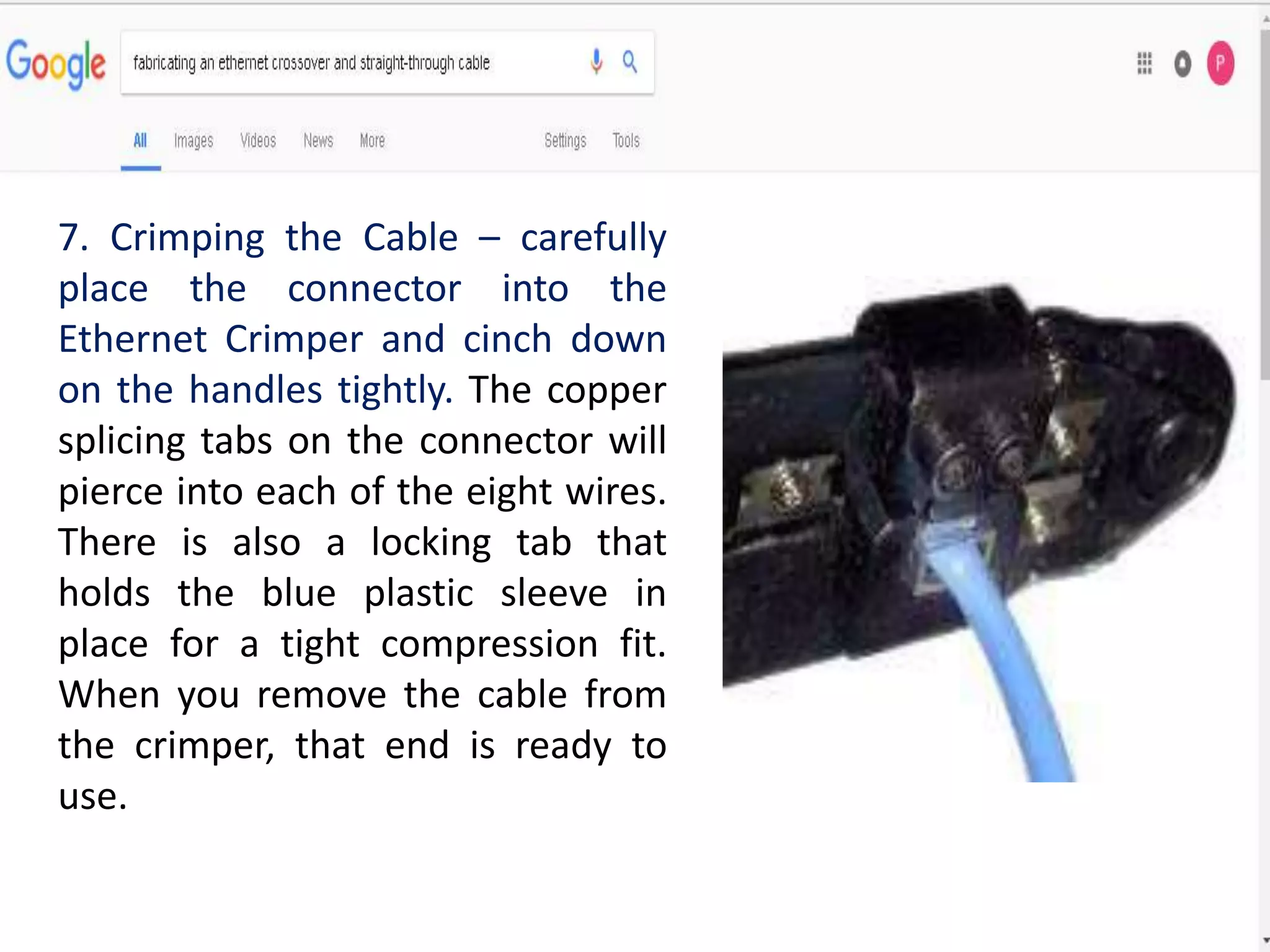 Lesson #1 (creating ethernet cable) | PPTX
