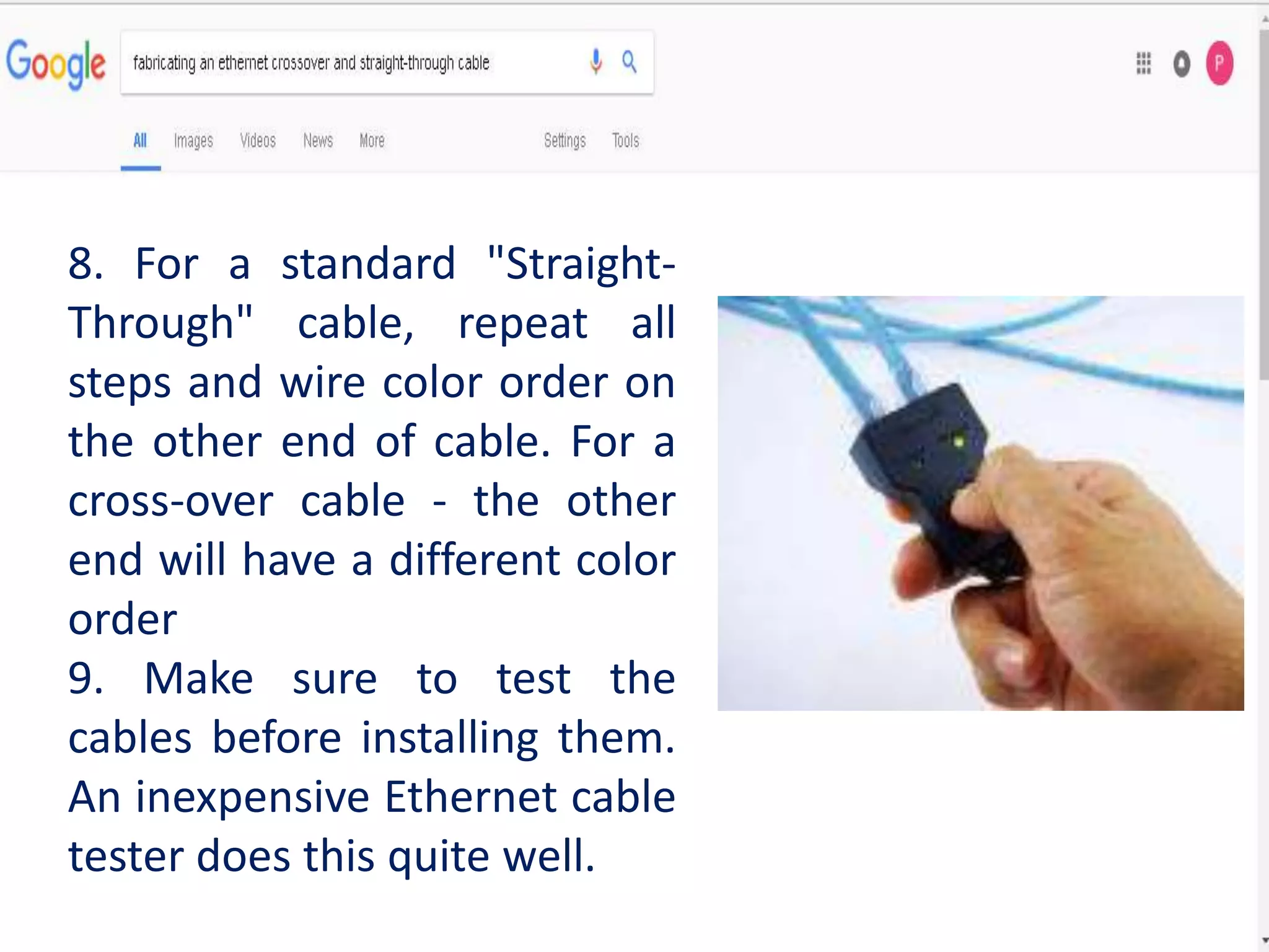 Lesson #1 (creating ethernet cable) | PPTX
