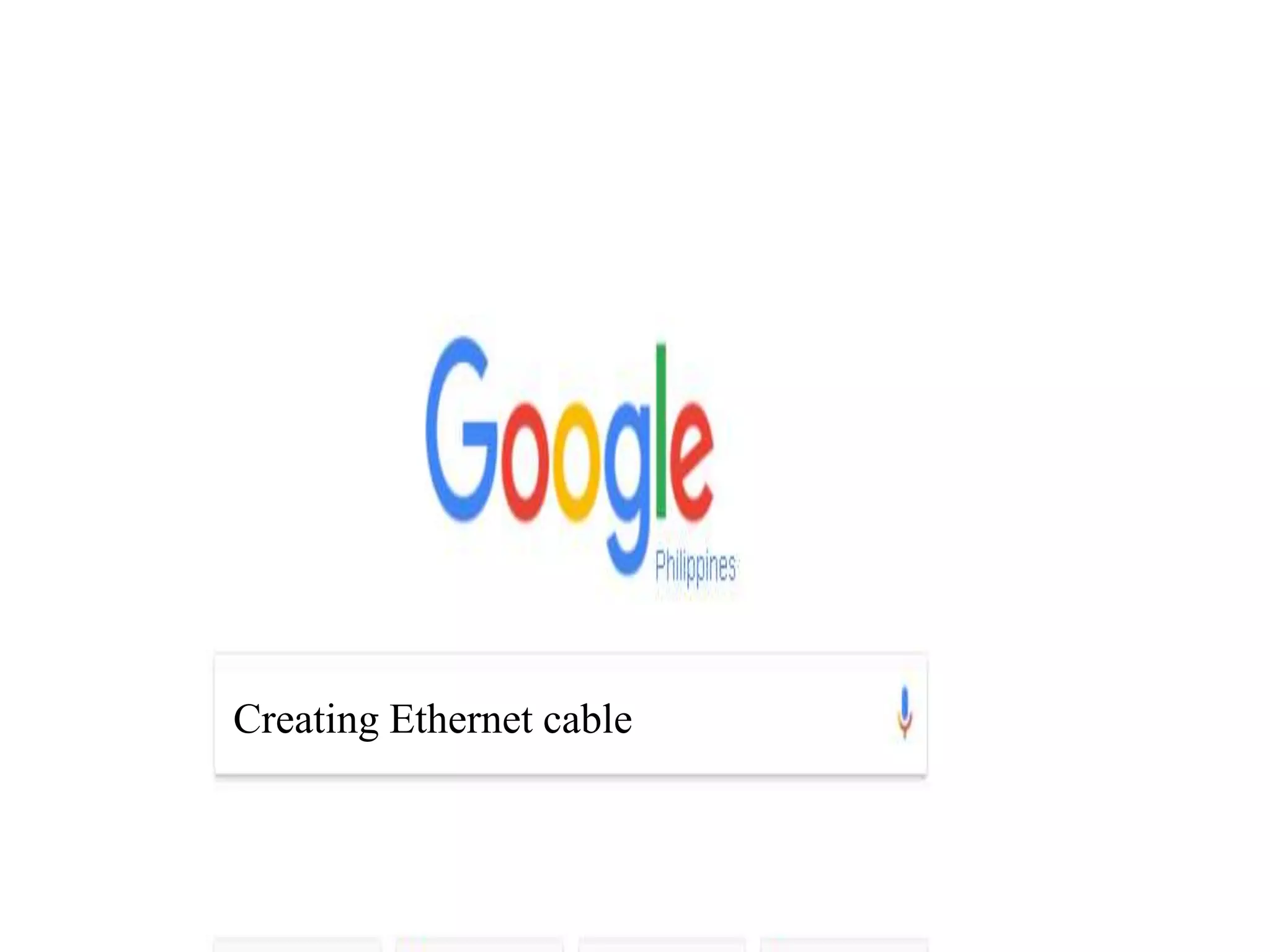 Lesson #1 (creating ethernet cable) | PPTX