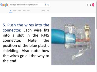 Lesson #1 (creating ethernet cable) | PPTX