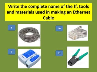 Lesson #1 (creating ethernet cable) | PPTX