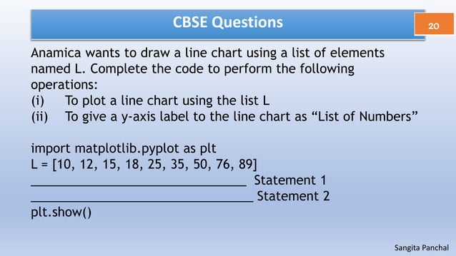 Data Visualization 2020_21 | PPTX | Geography | Science
