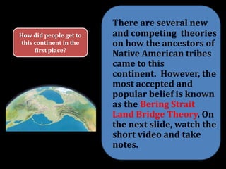 Co History - Lesson 4 - Early inhabitants | PPT