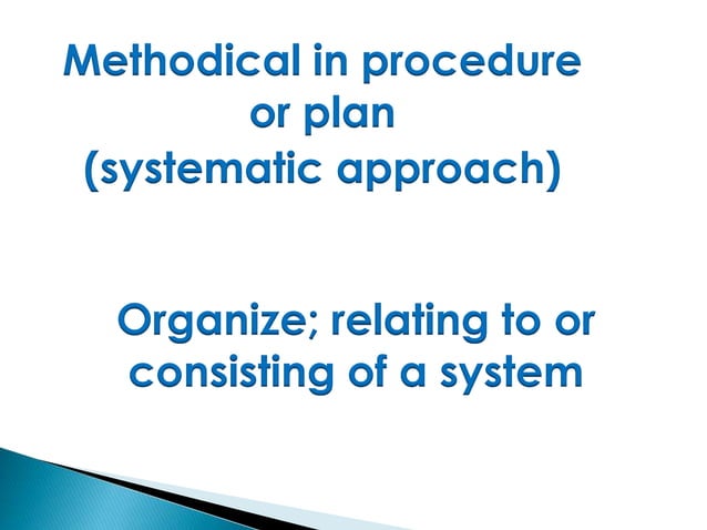 Systematic Approach to Teaching | PPTX | Educational Assessment | Education