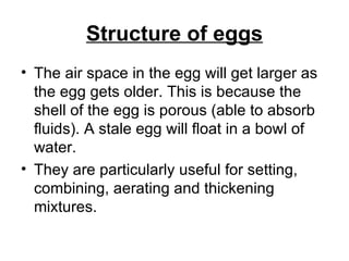 Protein; eggs and organic | PPT
