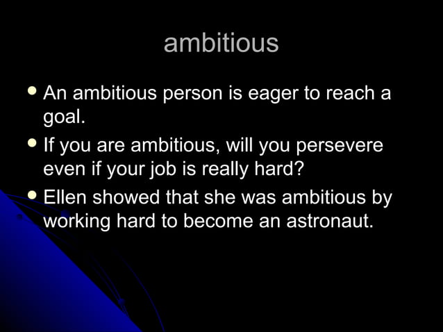 Ellen Ochoa, Astronaut - Vocabulary | PPT