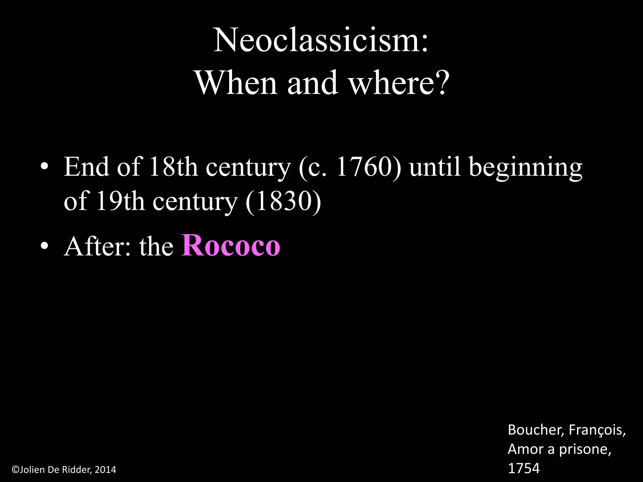 Neoclassicism | PPTX