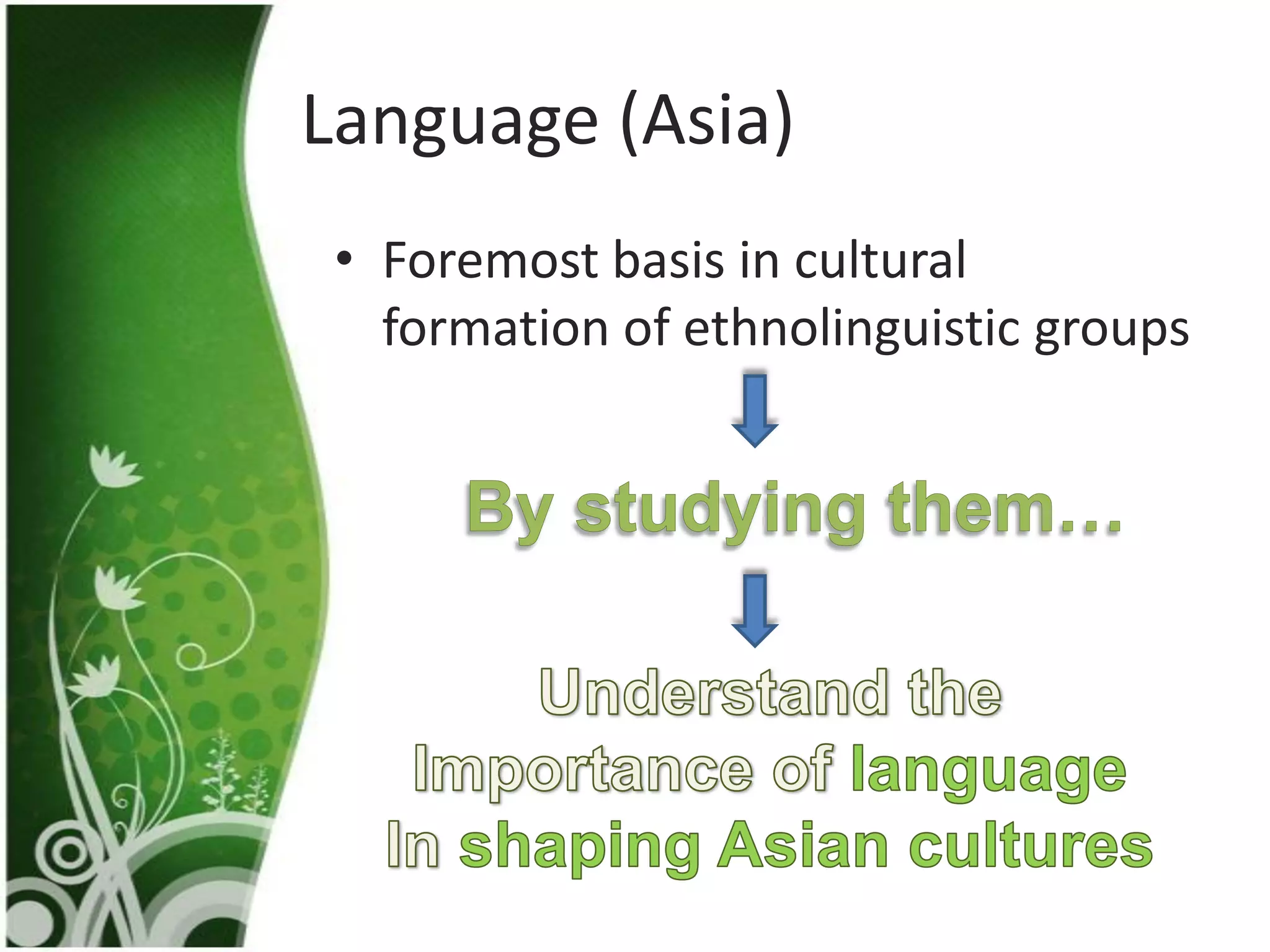 Lesson 4 (ethnolinguistic groups in asia) | PPTX