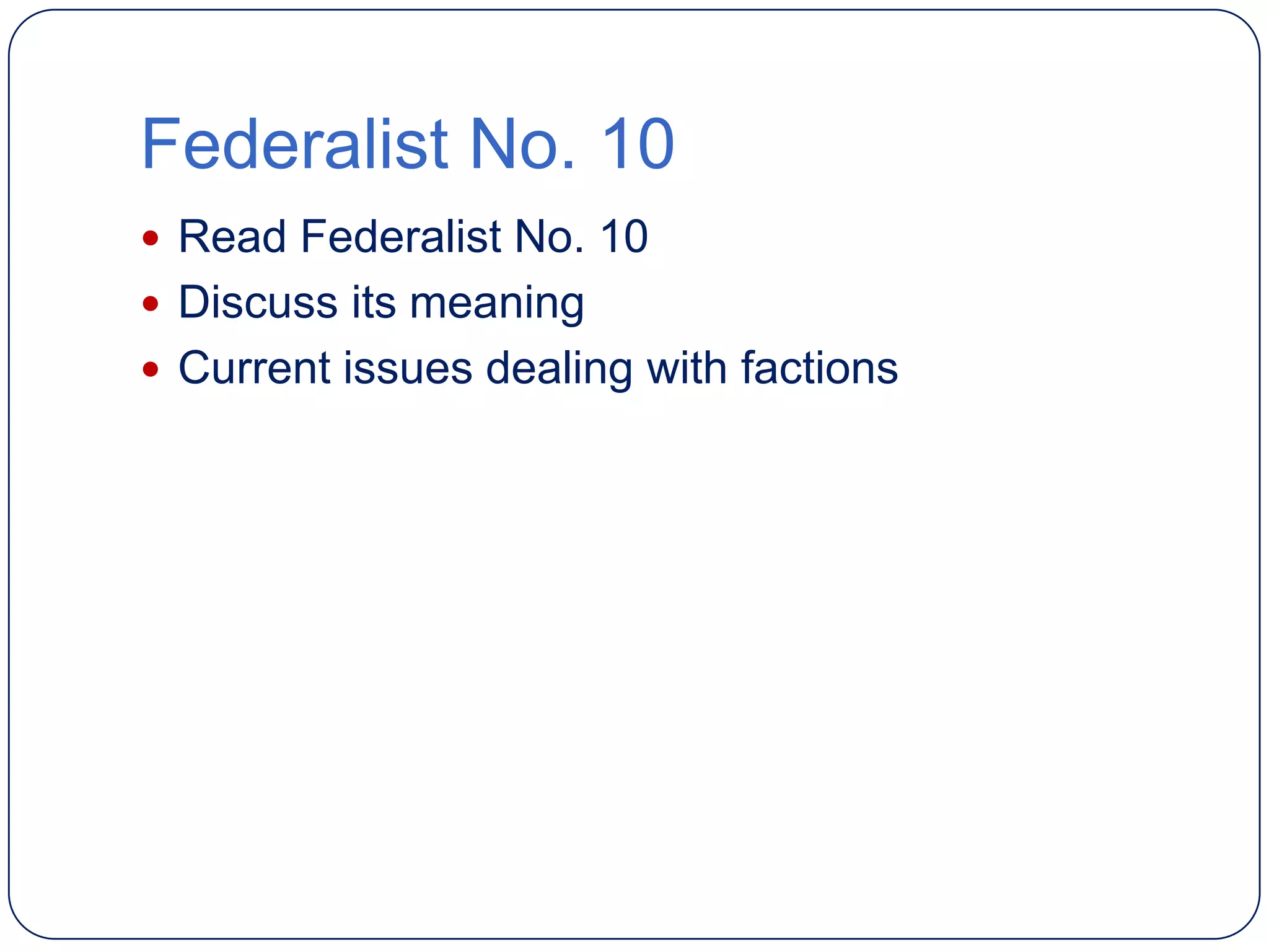 Lesson 4 Federalists vs. Anti Federalists | PPTX