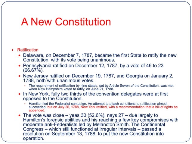 Lesson 4 Federalists vs. Anti Federalists | PPT