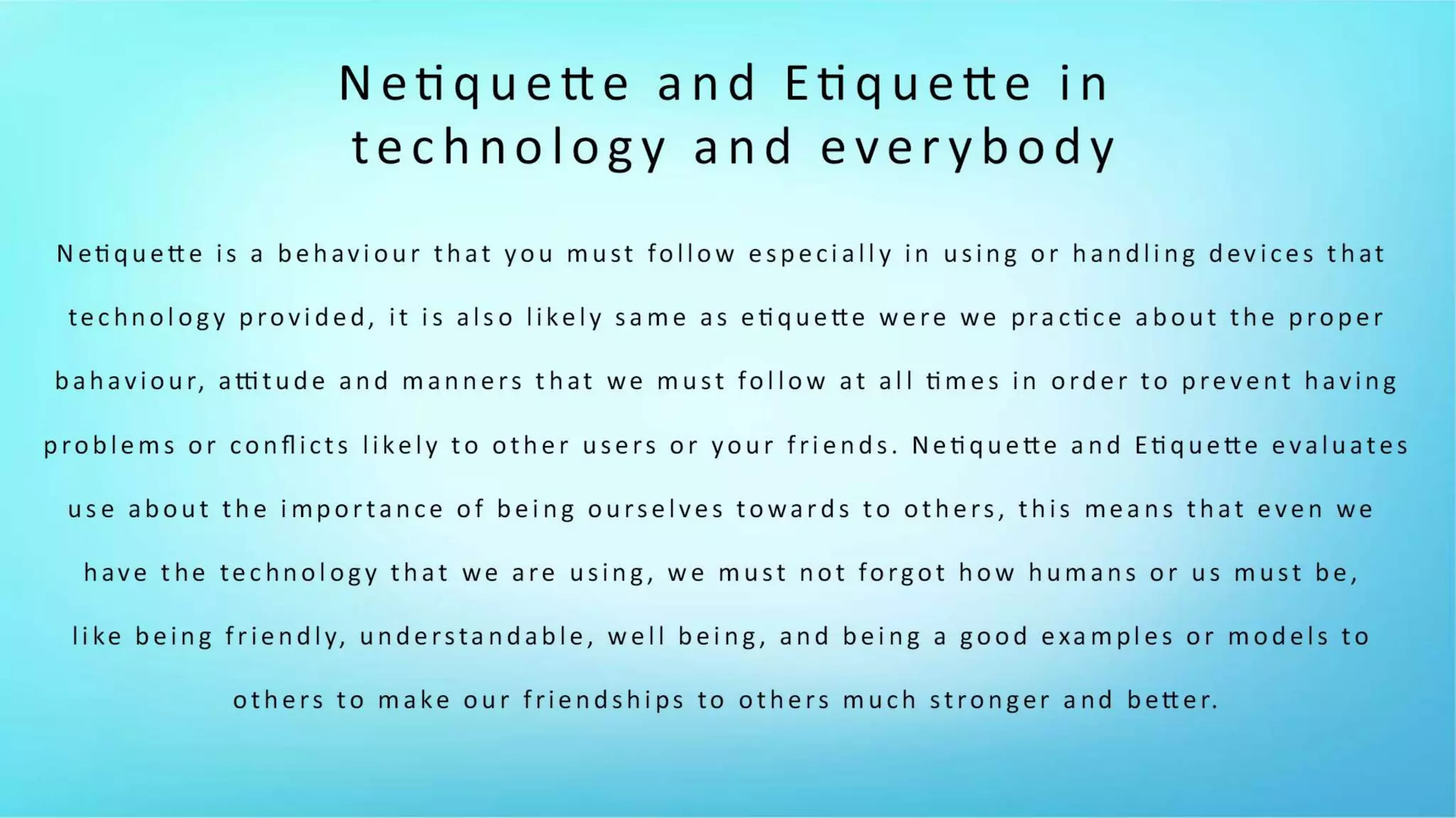 Lesson 4 Netiquette and Etiquette in Social and Computer | PPT