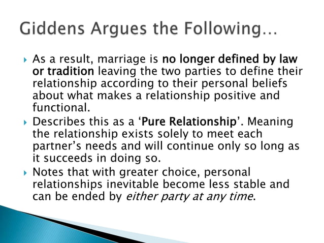 AS Sociology: An in Depth Look at Giddens, Beck, Stacey & Weeks | PPTX