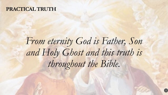 Lesson 4 – God Is Triune - SBS – Sunday Bible School.pptx