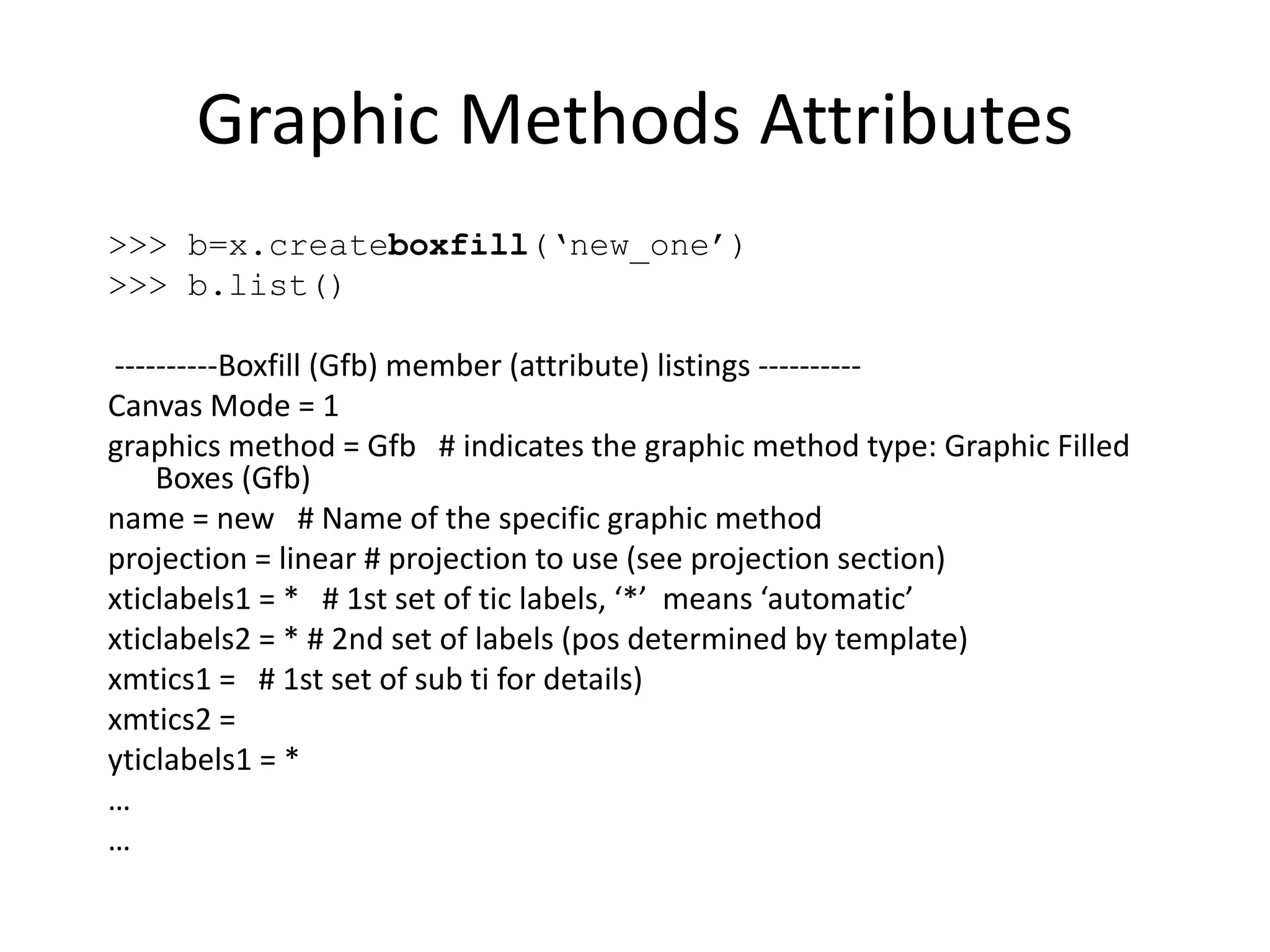 CDAT - graphics - vcs - xmgrace - Introduction | PDF