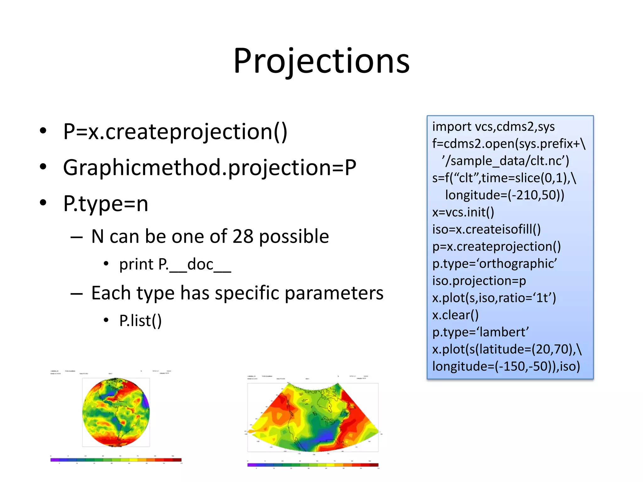 CDAT - graphics - vcs - xmgrace - Introduction | PDF
