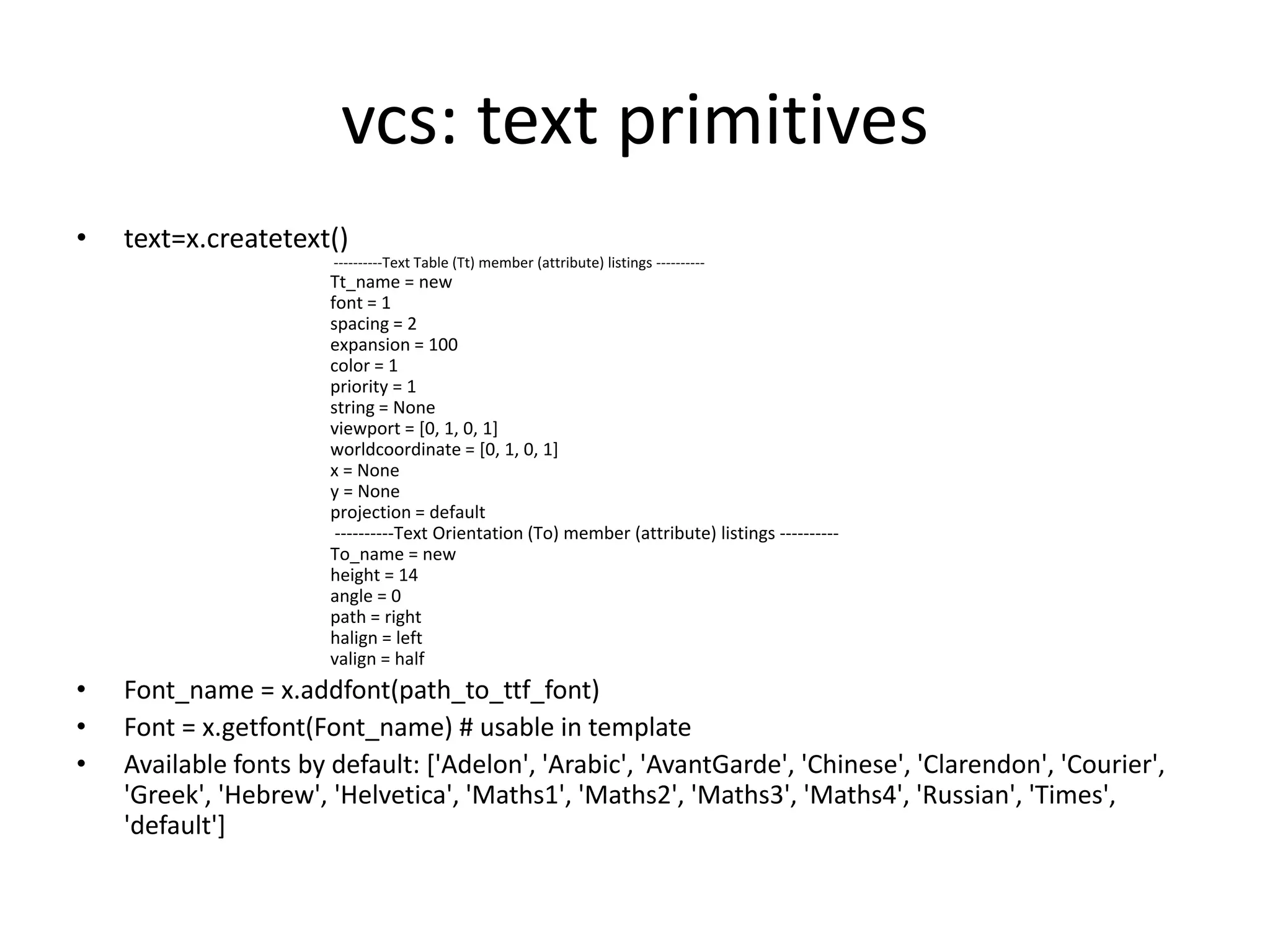 CDAT - graphics - vcs - xmgrace - Introduction | PDF