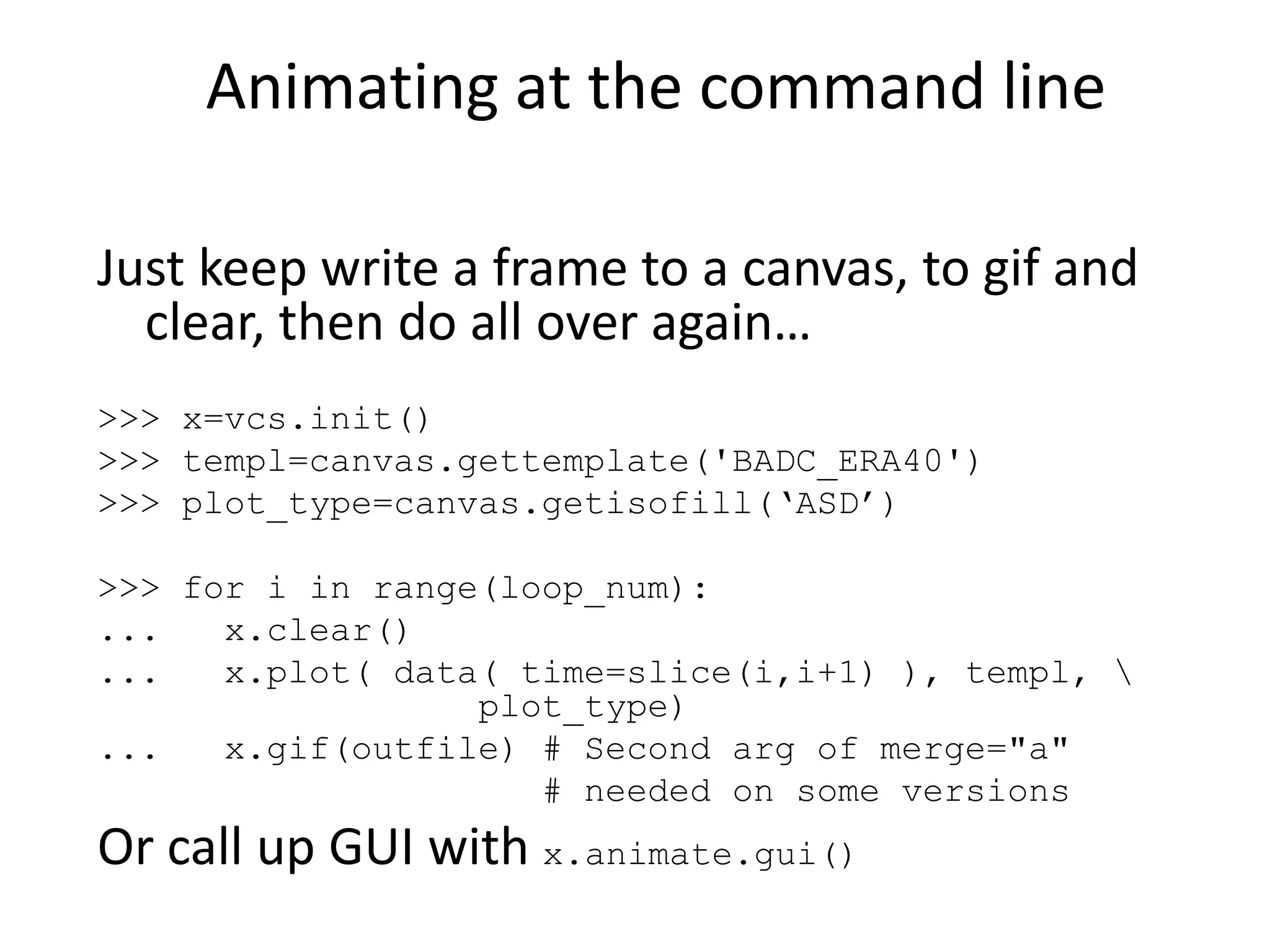CDAT - graphics - vcs - xmgrace - Introduction | PDF