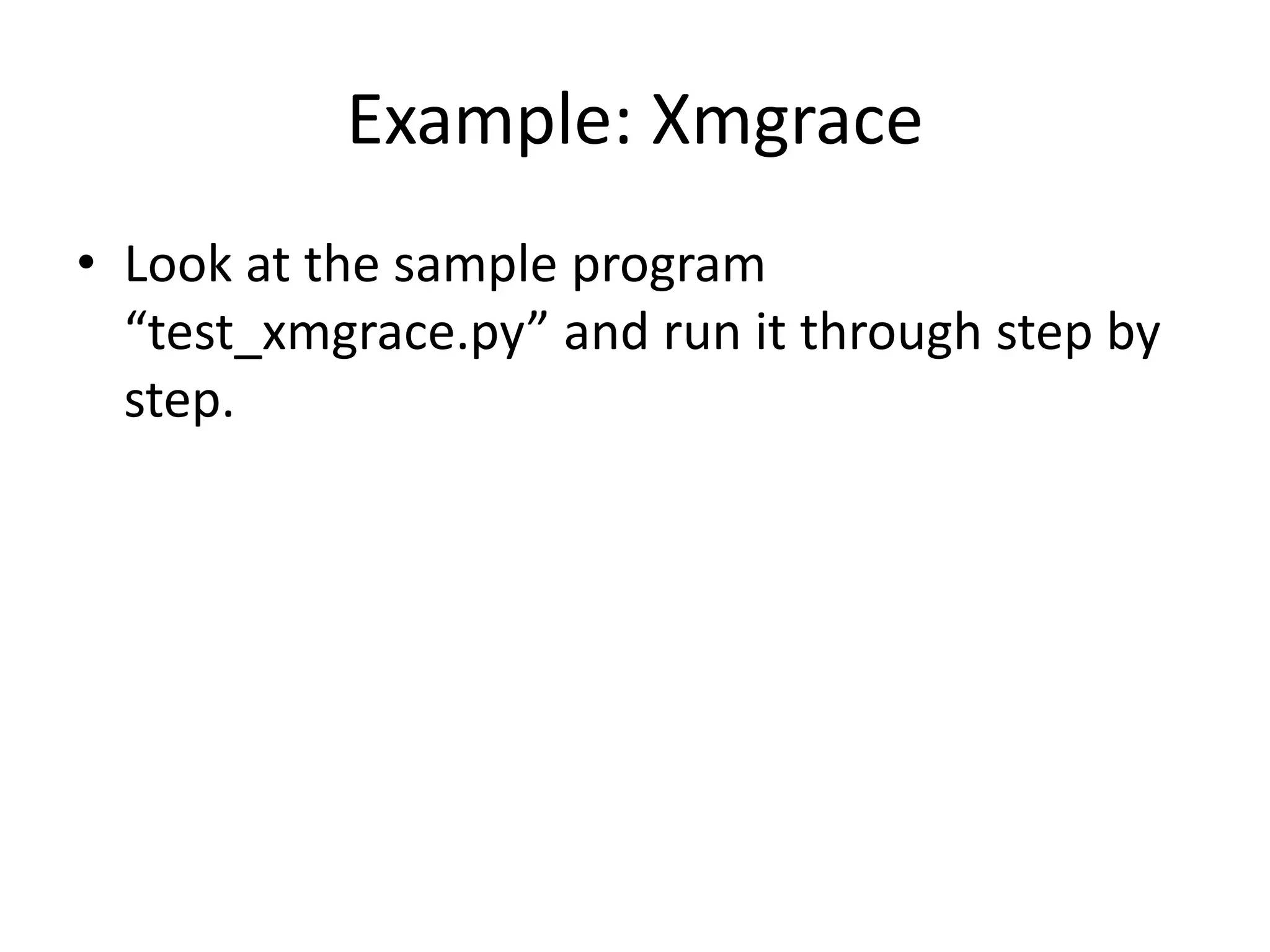CDAT - graphics - vcs - xmgrace - Introduction | PDF
