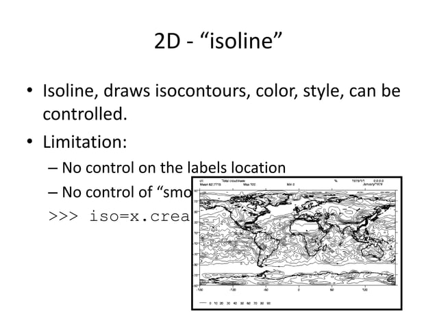 CDAT - graphics - vcs - xmgrace - Introduction | PPT