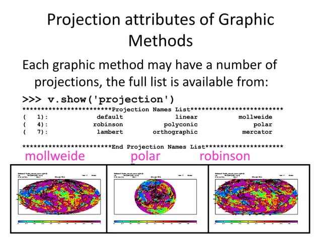 CDAT - graphics - vcs - xmgrace - Introduction | PPT