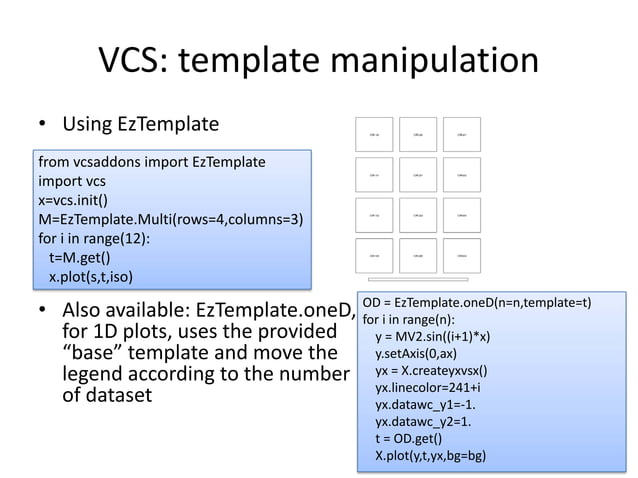 CDAT - graphics - vcs - xmgrace - Introduction | PPT