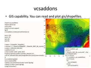 CDAT - graphics - vcs - xmgrace - Introduction | PDF