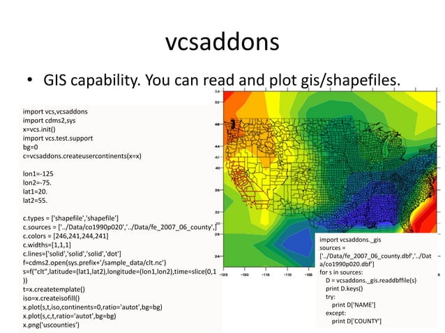CDAT - graphics - vcs - xmgrace - Introduction | PPT