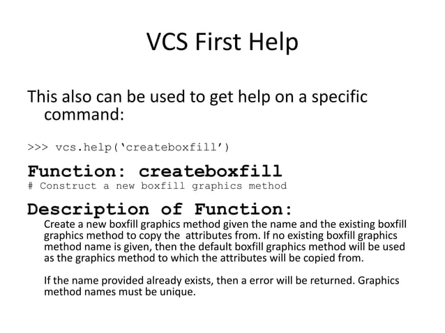 CDAT - graphics - vcs - xmgrace - Introduction | PPT
