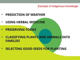 Elementary lesson 4 group 4 indigenous Science | PPTX
