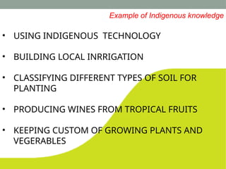 Elementary lesson 4 group 4 indigenous Science | PPTX
