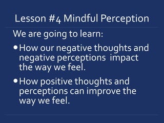 Lesson #4 high school perception | PPT