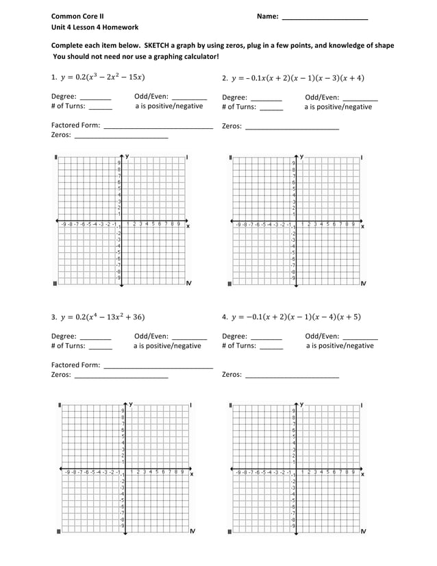Lesson 4 homework | PDF