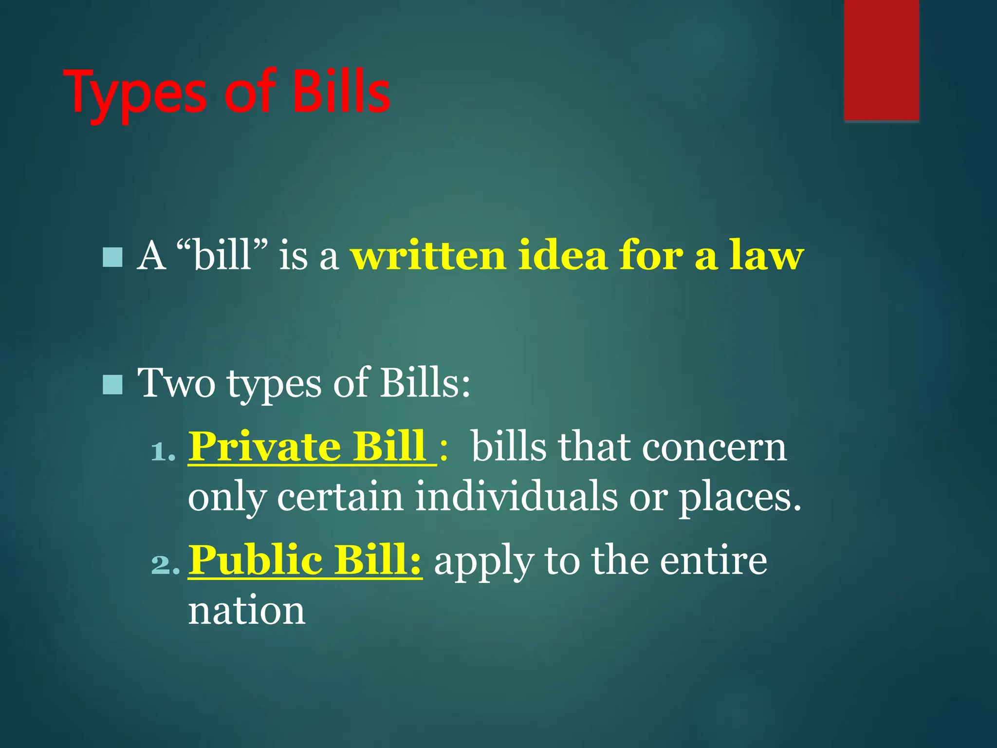 Lesson 4 How a Bill Becomes a Law.ppt