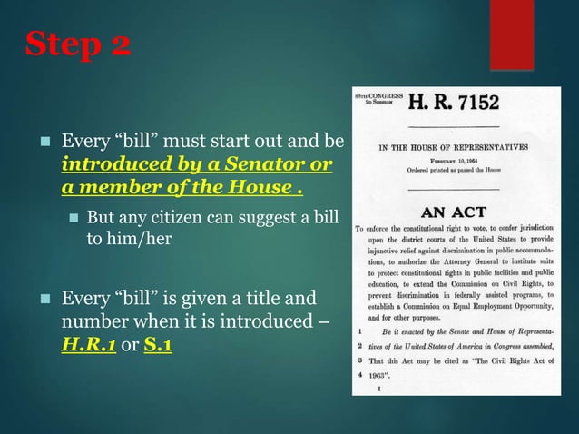 Lesson 4 How a Bill Becomes a Law.ppt