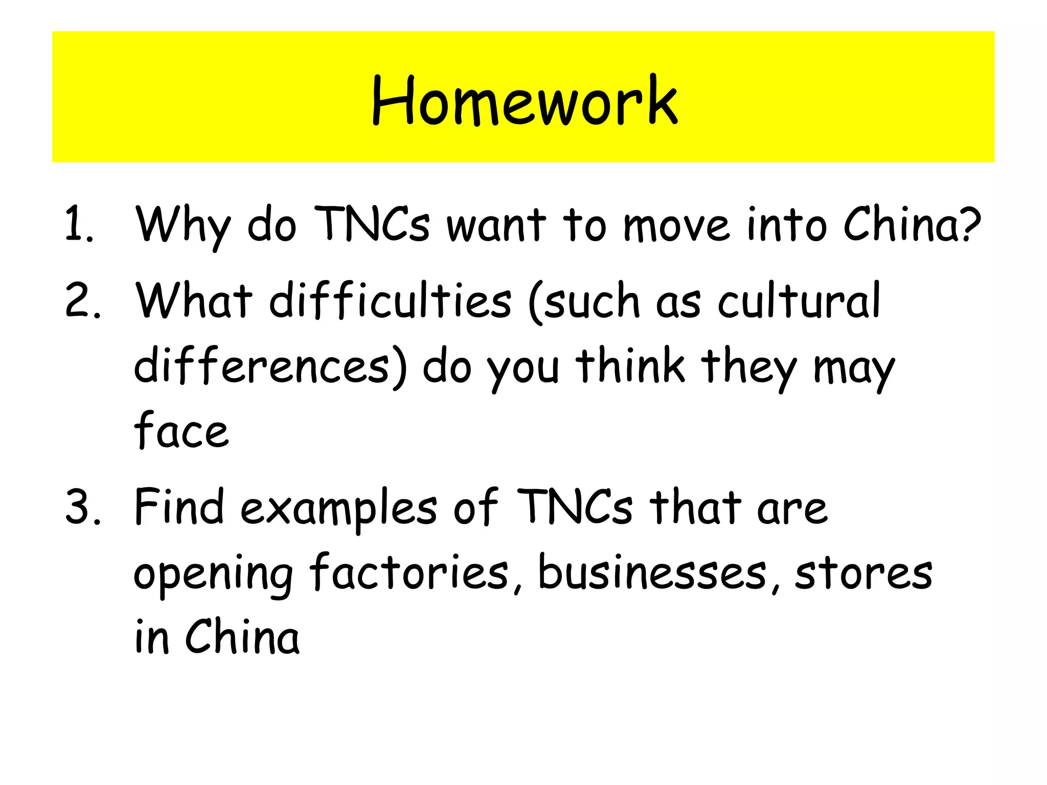 Lesson 4 How And Why Is Manufacturing In Different Countries Changing | PPT