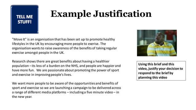 Lesson 4 ideas generation, justifications and the pitch | PDF ...