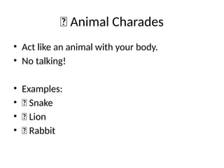 Lesson4_If I Could Talk To Animals - Public speaking | PPTX