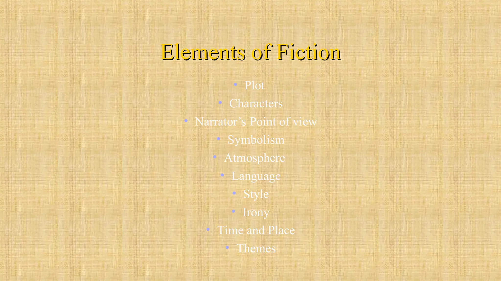 Lesson 4 _ Introduction to Literature.ppt
