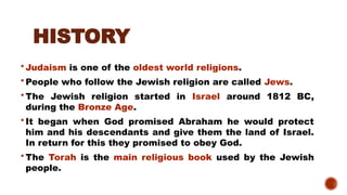 Introduction to world religion Judaism.pptx