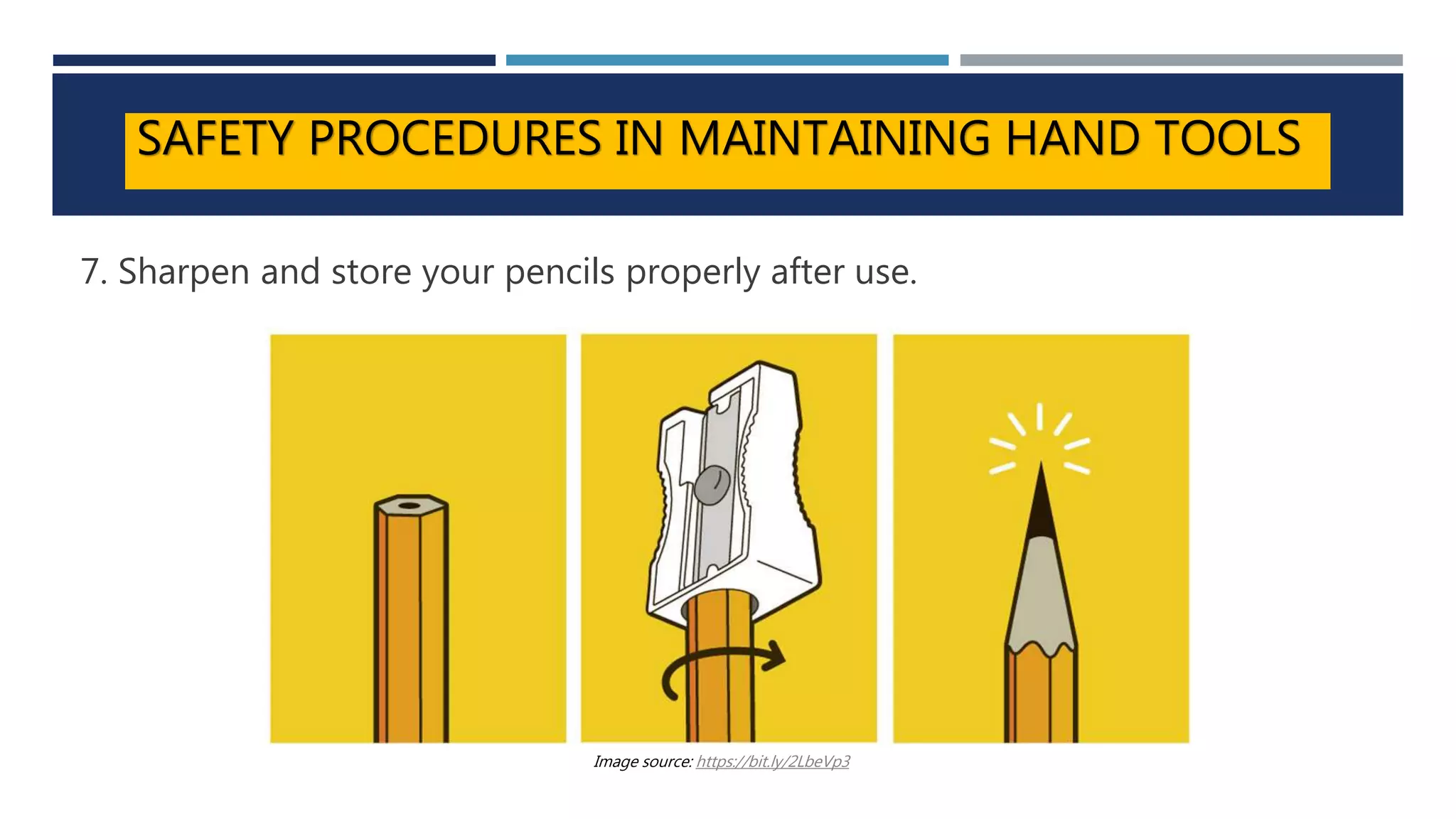Lesson 4 Maintain Hand tools, Equipment and Paraphernalia | PPTX