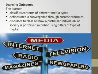 LESSON 4 -MIL-TYPES OF MEDIA- Powerpoint | PPTX