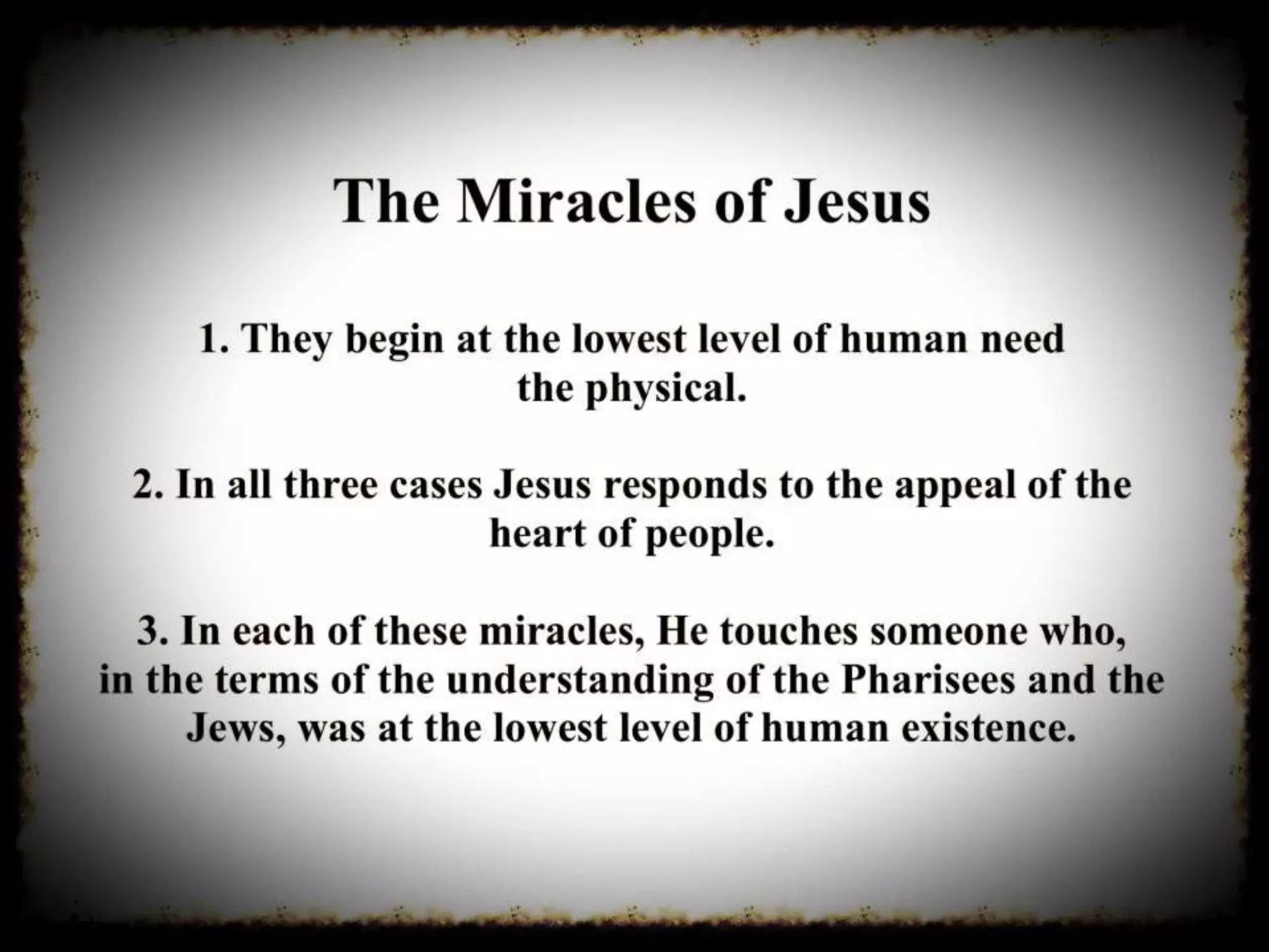 Lesson 4 miracles of jesus | PPTX
