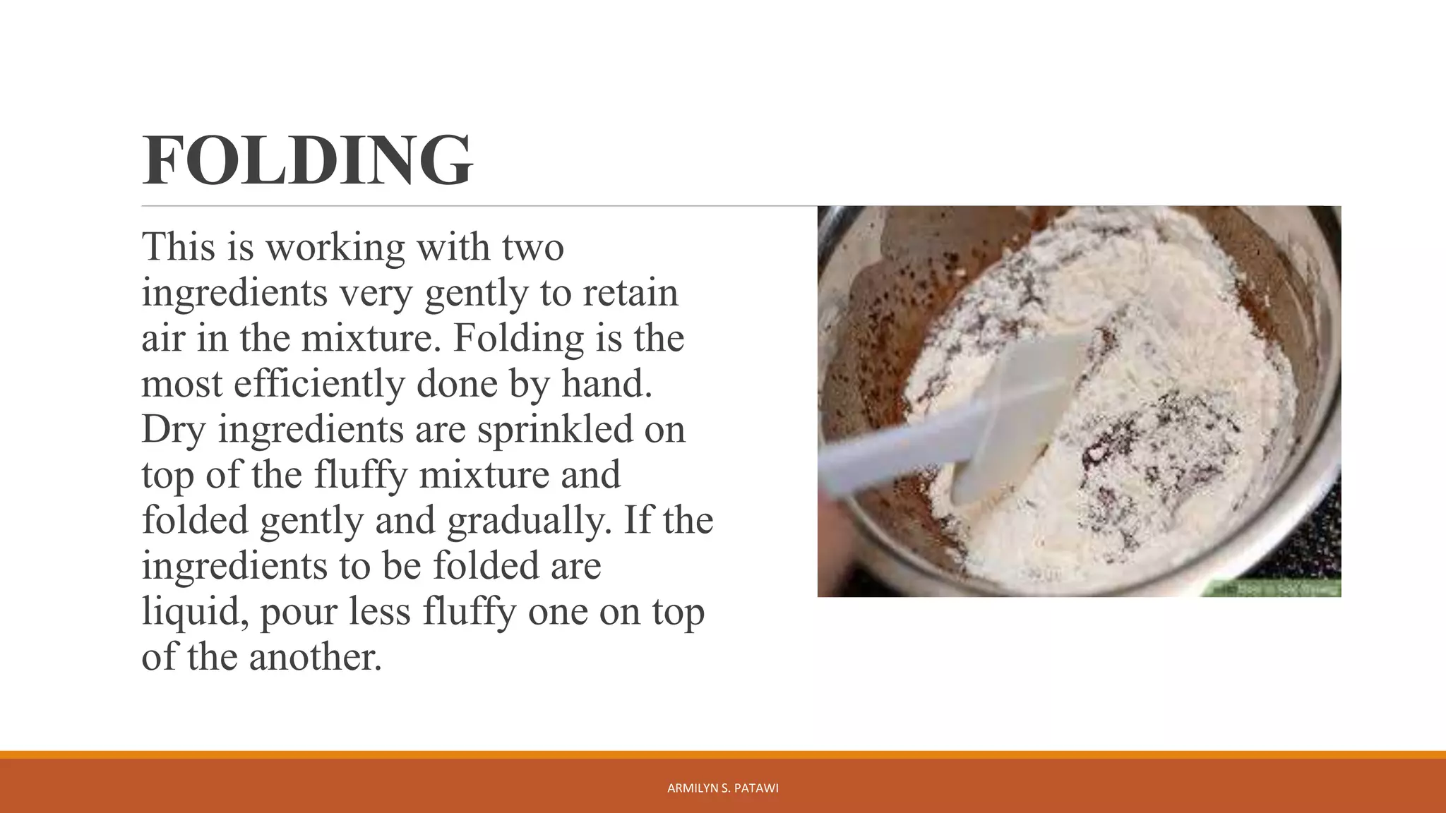 Lesson 4 mixing techniques | PPTX