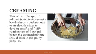 Combining Ingredients