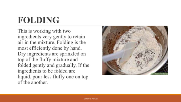 Lesson 4 mixing techniques