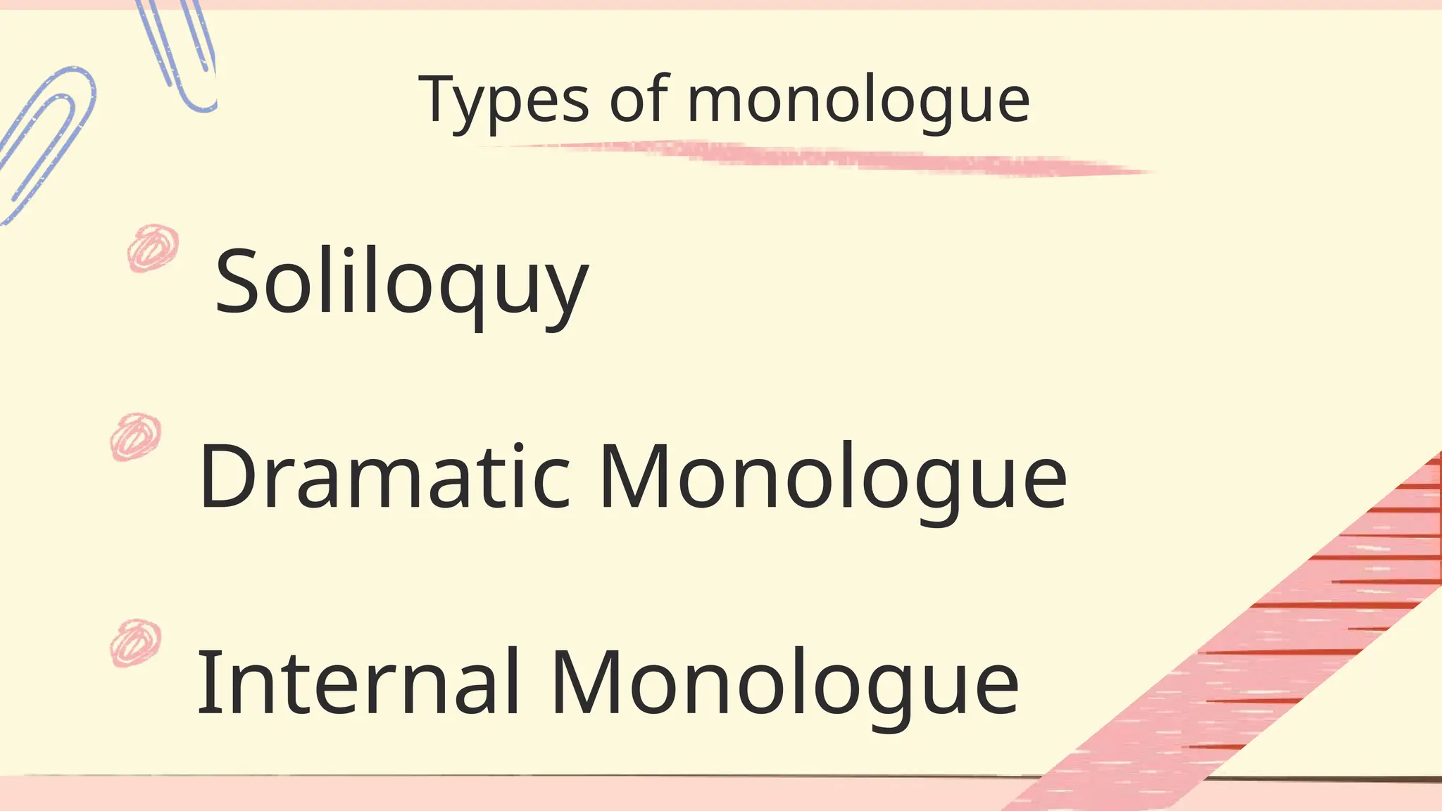 Lesson 4 Monologue PowerPoint presentation | PPTX