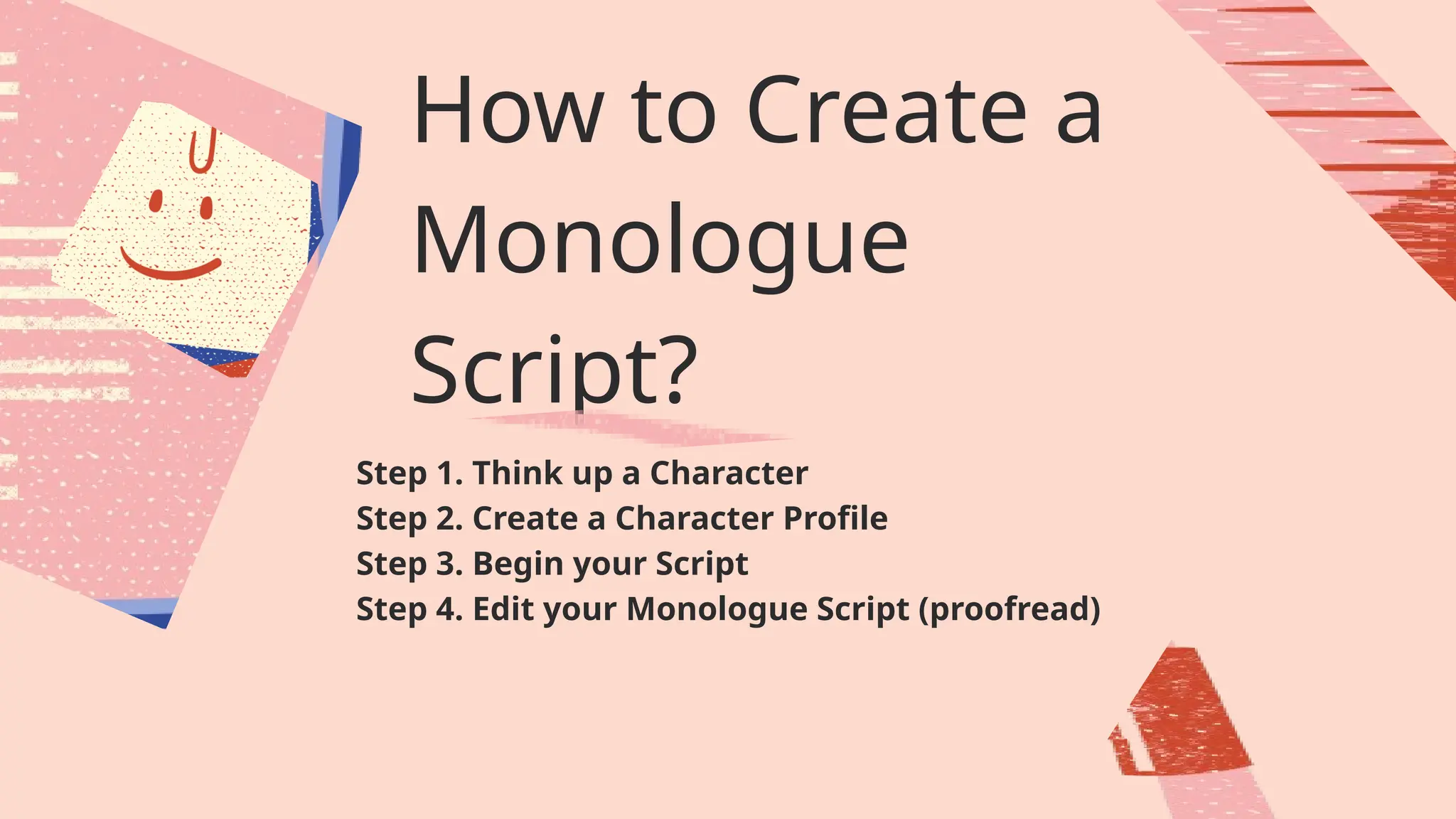 Lesson 4 Monologue PowerPoint presentation | PPTX