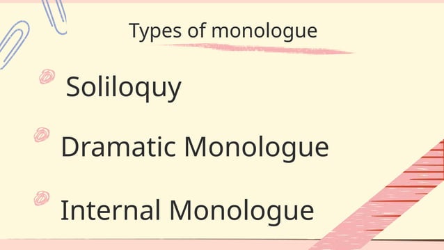 Lesson 4 Monologue PowerPoint presentation | PPTX