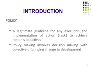 Lesson 4 national transport policy | PPT